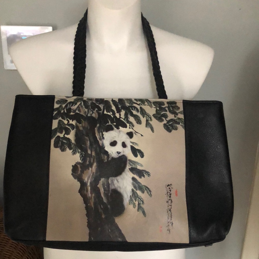 Vintage Icon Los Angeles Leather Panda Bear Double Br… - Gem